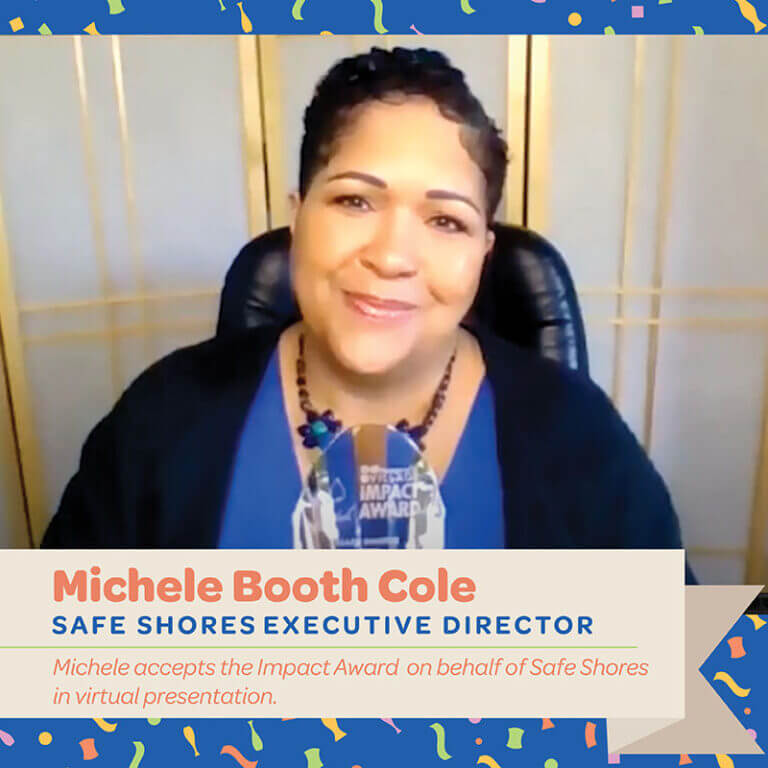 Safe Shores receives a 2020 Impact Award from Nonprofit Village | Safe ...