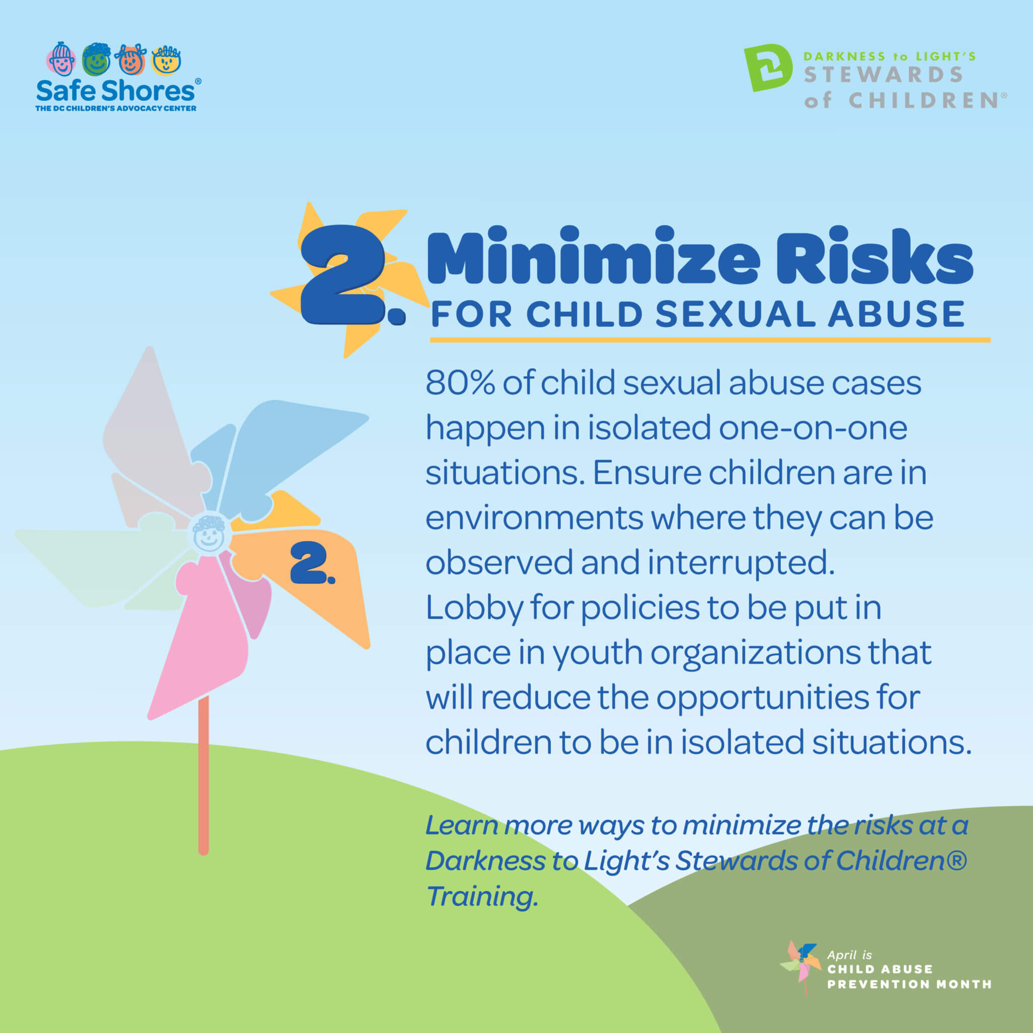 The Five Steps of Child Abuse Prevention | Safe Shores