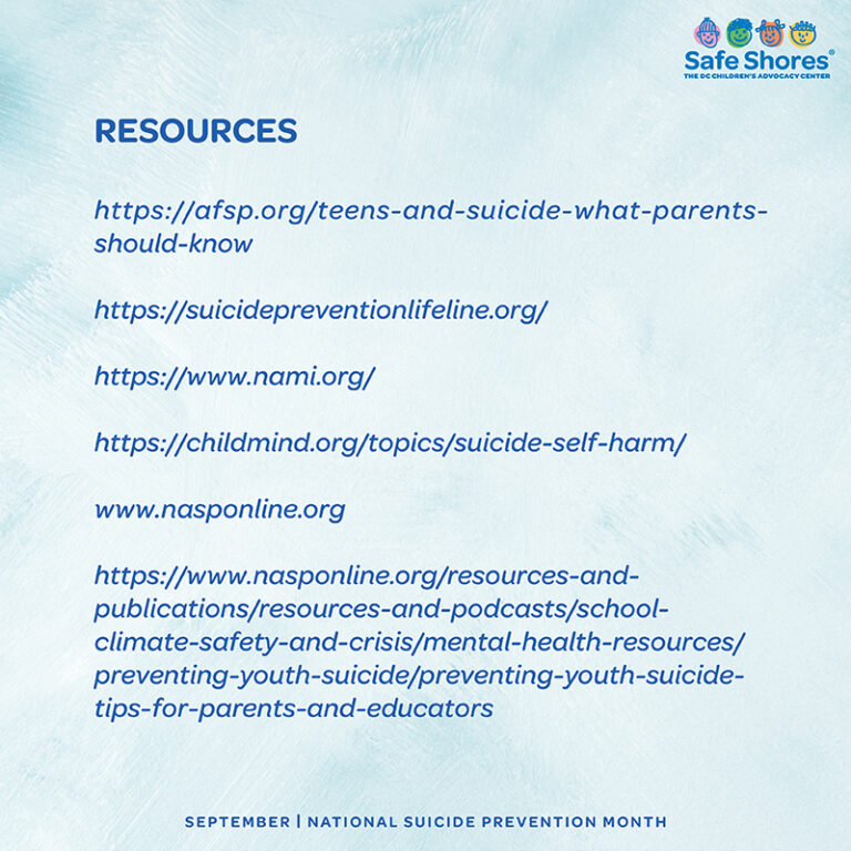 How to Talk to Kids About Suicide | National Suicide Prevention Month ...