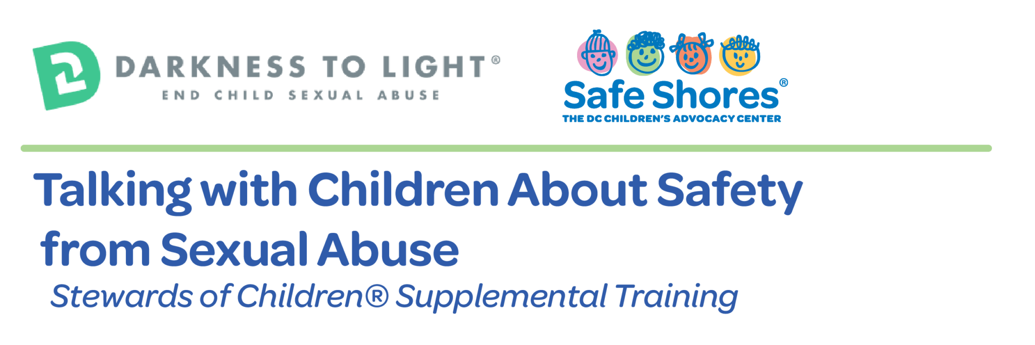 Virtual Talking With Children About Safety from Sexual Abuse | Safe Shores